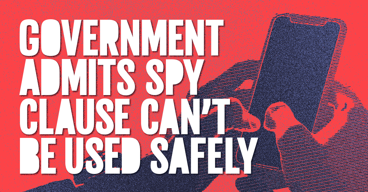 Omnishambles over encrypted messages continues | Open Rights Group